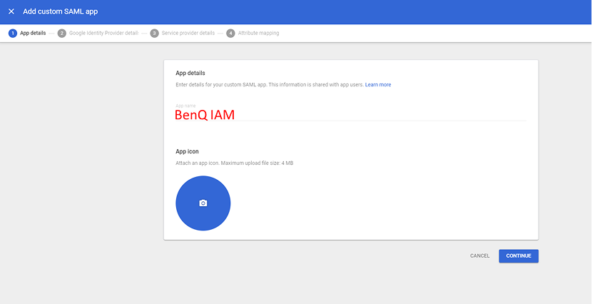 BenQ Identity and Access Management