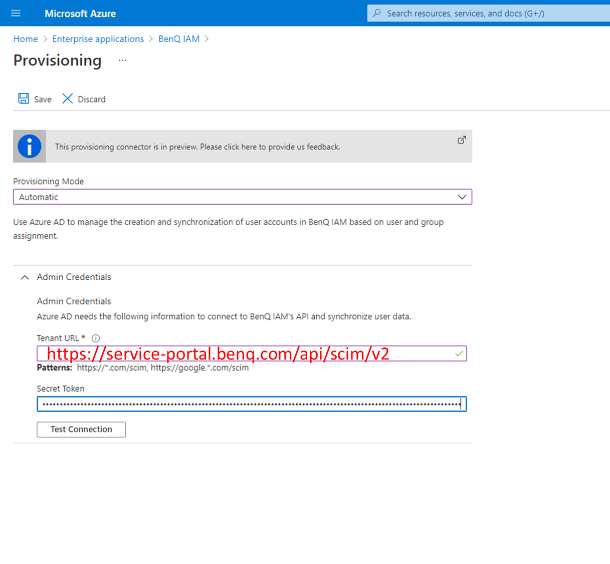 BenQ Identity and Access Management